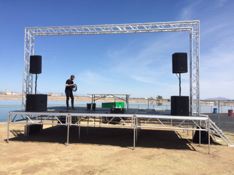 Build Your Own Stage - U BOUNCE PARTY RENTALS